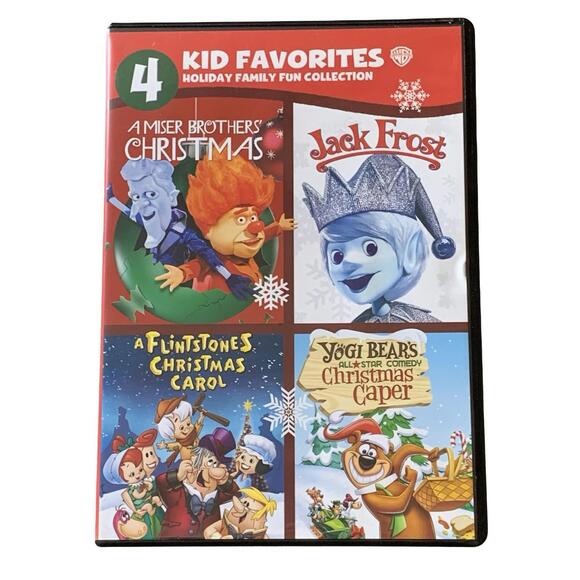 Media | 4 Kid Favorites Holiday Family Fun Collection Dvd Miser ...